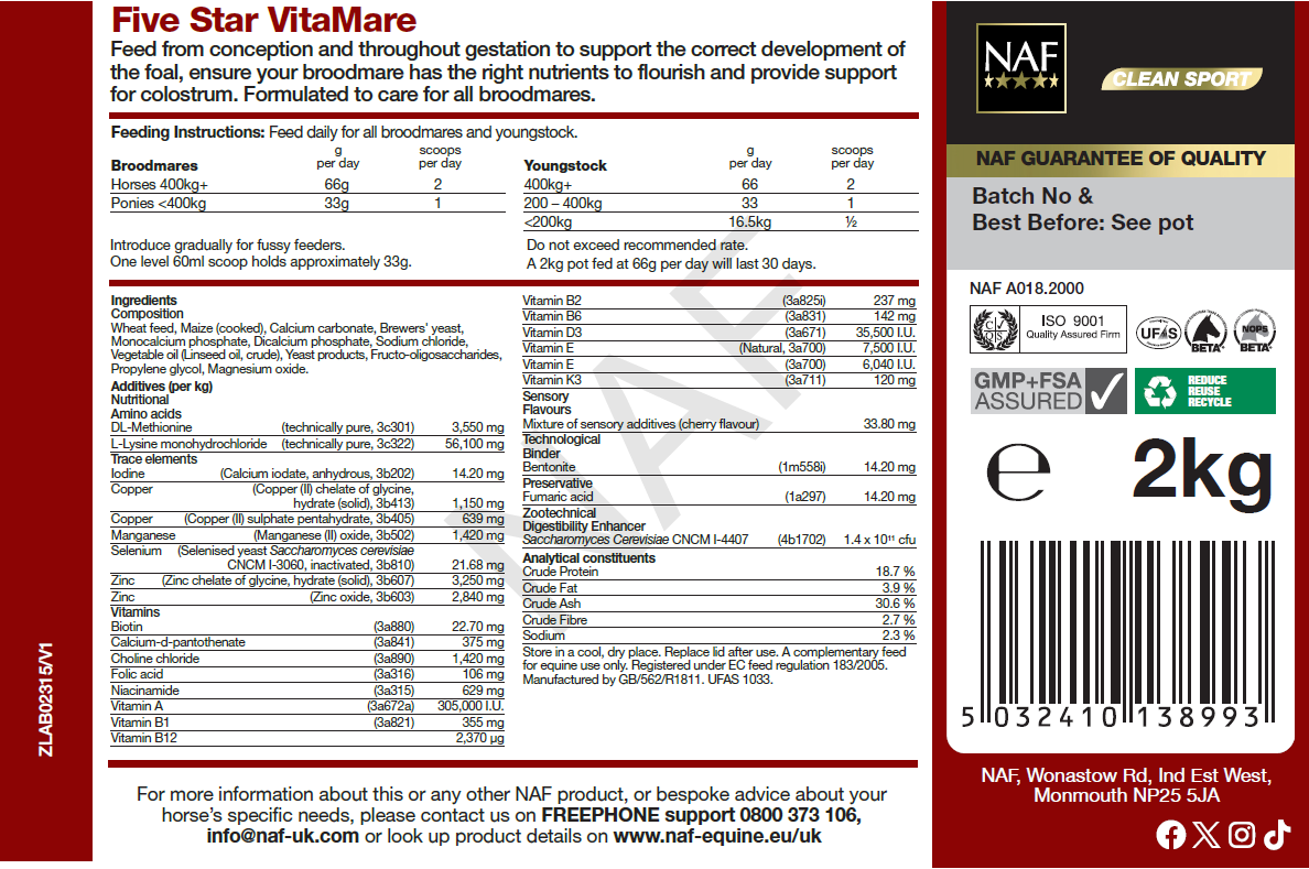 NAF Five Star VitaMare